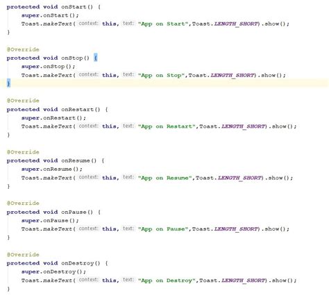 Android Activity Lifecycle Gitbook