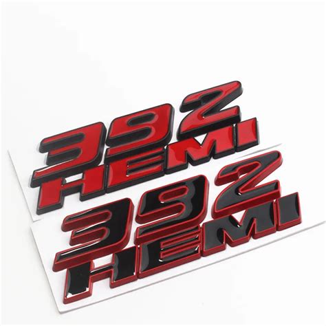 3d металлическая 392 наклейка с эмблемой автомобиля эмблемы для джипа для Dodge Challenger Ram