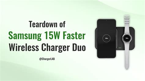 Teardown Of Samsung 15w Faster Wireless Charger Duo Galaxy Watch