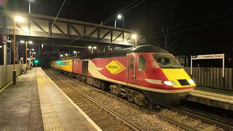 Colas Rail Class 43 Hsts At Rugeley Town Youtube