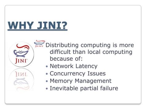 Jini Network Technology Pptx