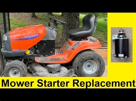 Mower Starter Replacement - YouTube