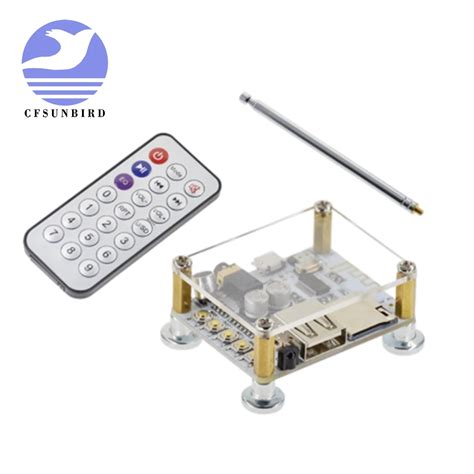 Купить Активные компоненты Bluetooth Audio Receiver board with USB TF card Slot decoding