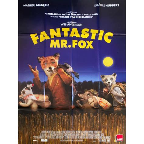 Fantastic Mr Fox French Movie Poster 47x63 In 2009