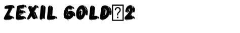 Zexil Gold 2 Font Webfont And Desktop Myfonts