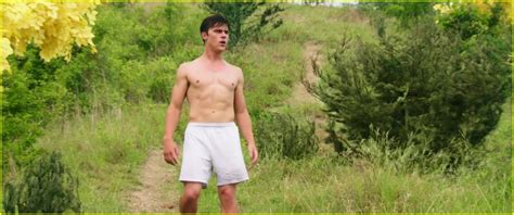 Finn Wittrock Goes Shirtless In My All American Trailer Photo