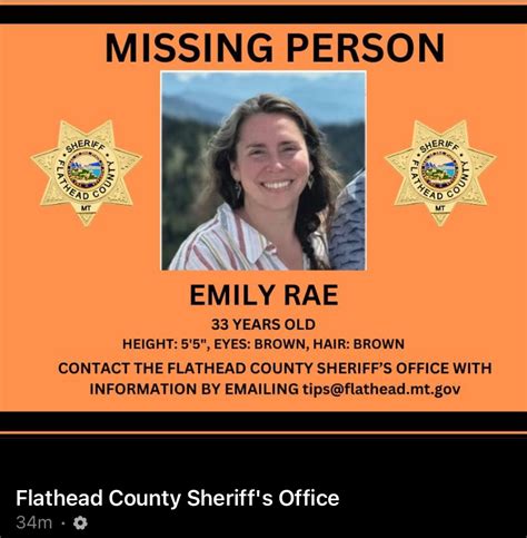 Woman Reported Missing In Flathead County Montana Outdoor