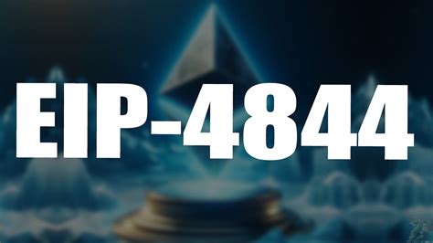 What Is Eip 4844 And How Will It Affect Ethereum By Artem Dubov