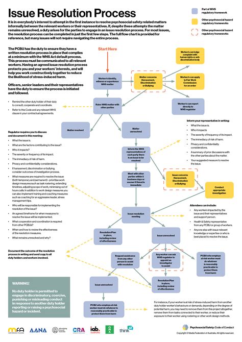 Issue Resolution Process