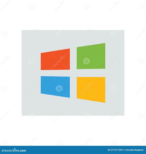 Windows Icon Vector Image Suitable For Mobile Apps Web Apps And Print Media Editorial Stock