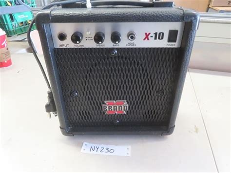 Brand X Model X10 22w Small Portable Amp Mcsherry Auction Service Ltd