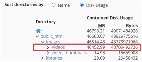How To Manage And Reduce Your Disk Usage In Cpanel Knowledgebase Whcca