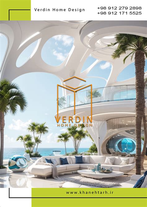 طراحی ویلا با هوش مصنوعی خانه طرح و معماری عماد جلالی