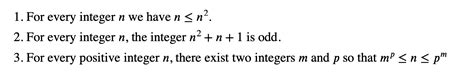 Solved 1 For Every Integer N We Have Nn2 2 For Every Chegg Com