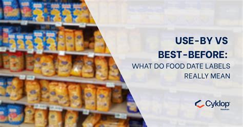 Use By Vs Best Before What Do Food Date Labels Really Mean