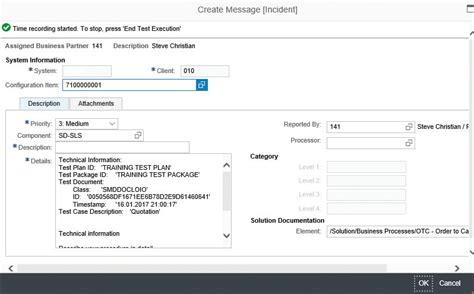 testing sap solutions with the sap solution manager test suite