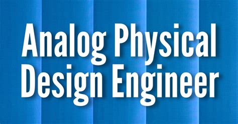 amly k a on linkedin analogphysicaldesignengineer analog