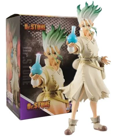 20cm Drstone Anime Figure Ishigami Senkuu From Stone World Kingdom Of