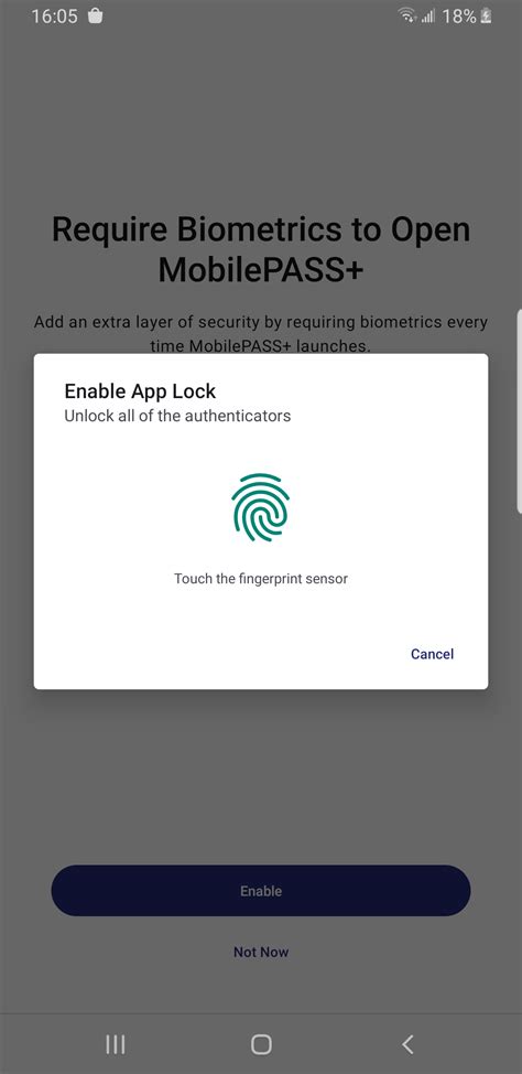 Enroll Mobilepass On Android