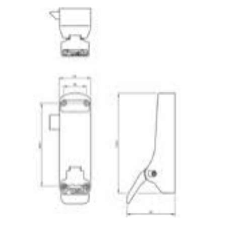 Exisafe Single Door Panic Hardware Mega Lock