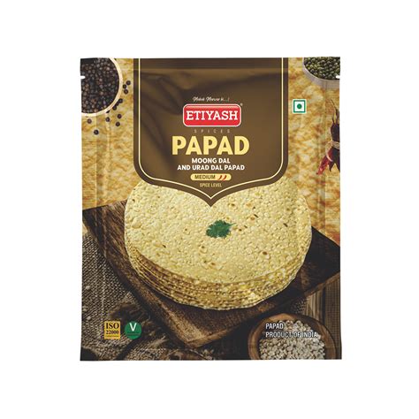 Moong And Urad Dal Papad Etiyash Spices