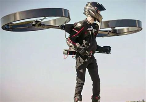 The Springtail Exoskeleton Flying Vehicle Ideal For The Quick Getaway