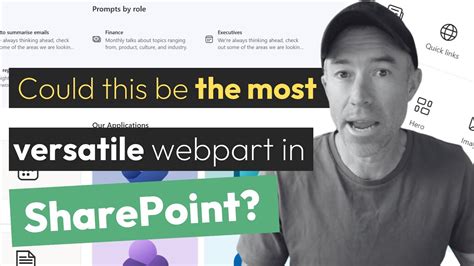 The Most Versatile Webpart In Sharepoint Youtube