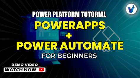 Power Platform Tutorial Powerapps Power Automate For Beginners Youtube