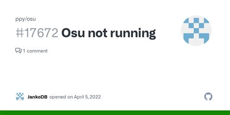 osu not running · issue 17672 · ppy osu · github