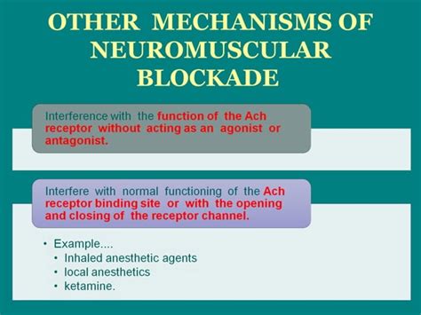 Neuromuscular Blocking Agents PPT