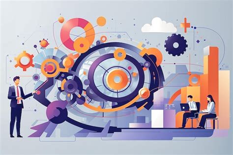 Premium Ai Image Team Collaboration Concept Reporting Charts