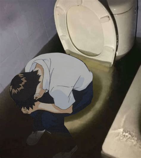 Shinji Gotta Dump Revangelionmemes