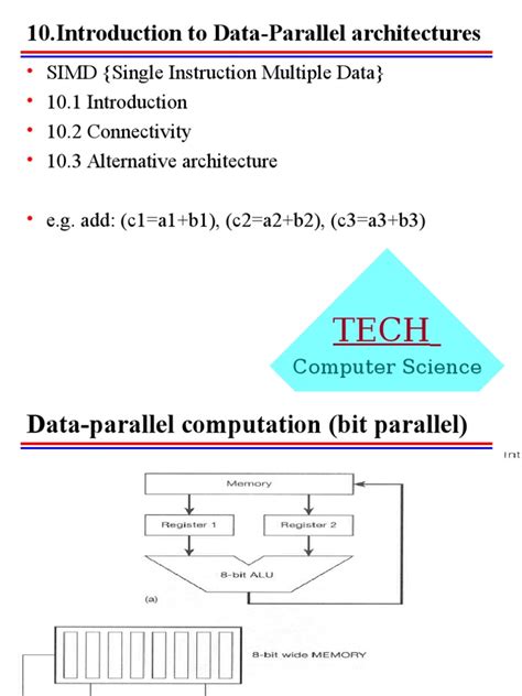 Troduction To Data Parallel Architectures Pdf Computers Technology And Engineering