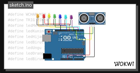 Deteksi Banjir Wokwi Esp32 Stm32 Arduino Simulator