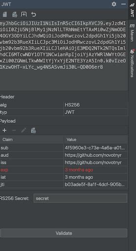 Jwt Json Web Token Analyzer Intellij Ides Plugin Marketplace