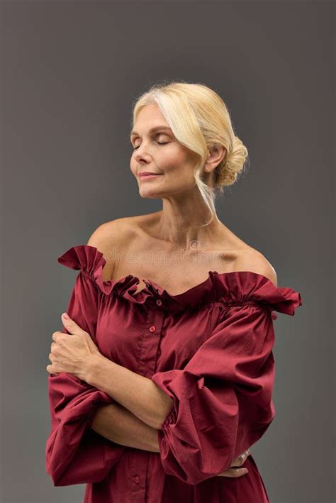 A Mature Elegant Woman In A Stock Image Image Of Influencer