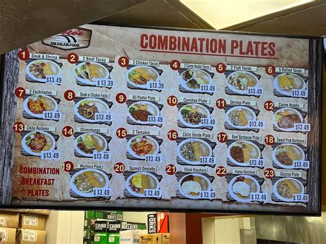 Menu At Betos Mexican Grill Restaurant Spanish Fork