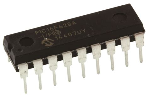 microchip pic16f628a i p 8bit pic microcontroller pic16f 20mhz 2048