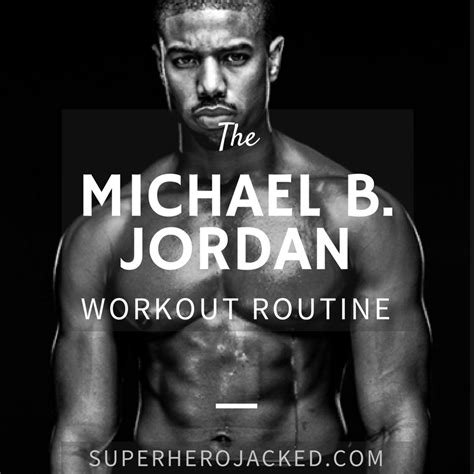Michael B Jordan Workout And Diet Updated Train Like Killmonger