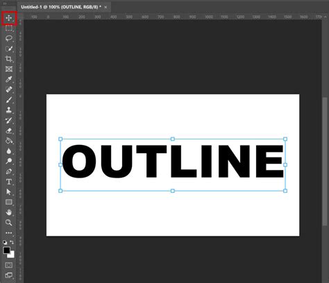 create text with multiple outlines in adobe photoshop