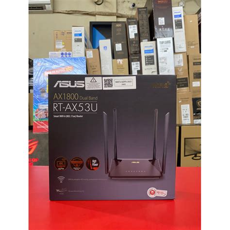 Jual Asus Rt Ax U Ax Router Dual Band Wifi Ax Mu Mimo Ofdma Kota Samarinda