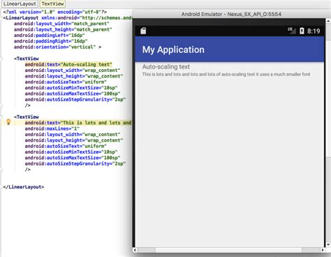 Quick Tip Create Autosizing Text With Android O Envato Tuts