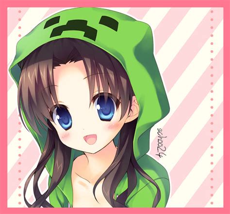 Minecraft Anime Version By Echoo24 On Deviantart