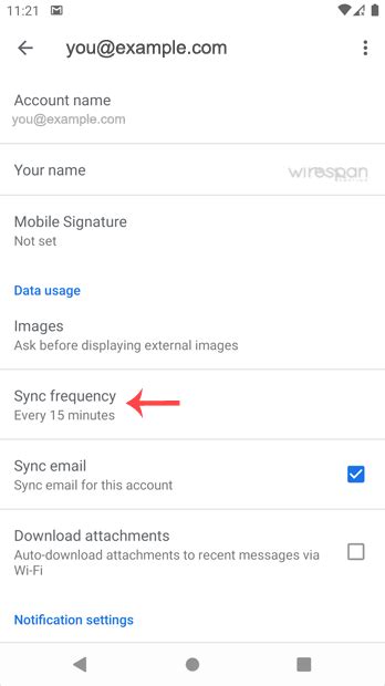 How To Automatically Sync The CPanel Email In Android Or Stop The Syncing Knowledge Base