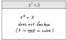 OpenAlgebra Com Free Algebra Study Guide Video Tutorials Factoring Special Binomials