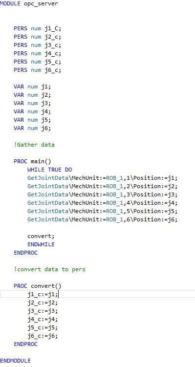 Why I Cant See My Data Via Opc Server — Abb Robotics User Forums