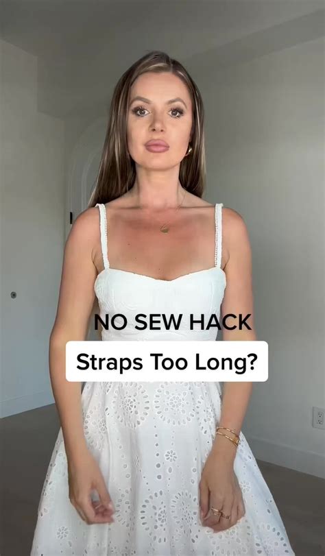 Aunomay - Women's Clothing, Women Fashion Sale on Instagram: "EASY DRESS HACK 👗 - How to fix a ...