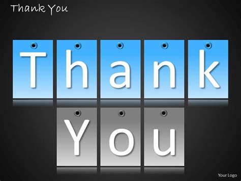 Thank You Stylish Page Powerpoint Slides Diagrams Themes For Ppt Presentations
