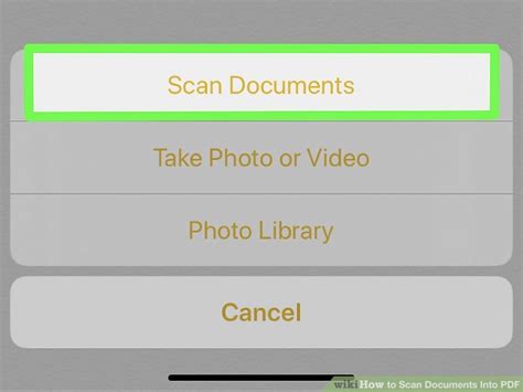 5 Ways To Scan Documents Into PDF WikiHow