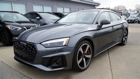 2023 Audi A5 Sportback Prestige Daytona Grey Pearl Video Tour With